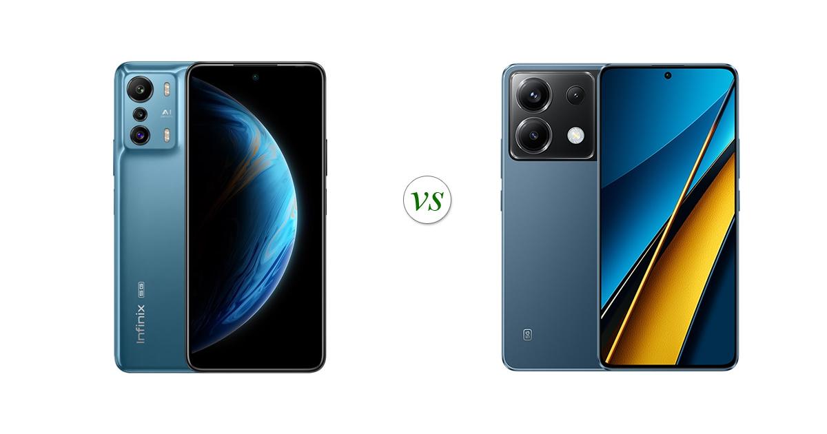 Infinix Zero 5G vs POCO X6 5G: Side by Side Specs Comparison