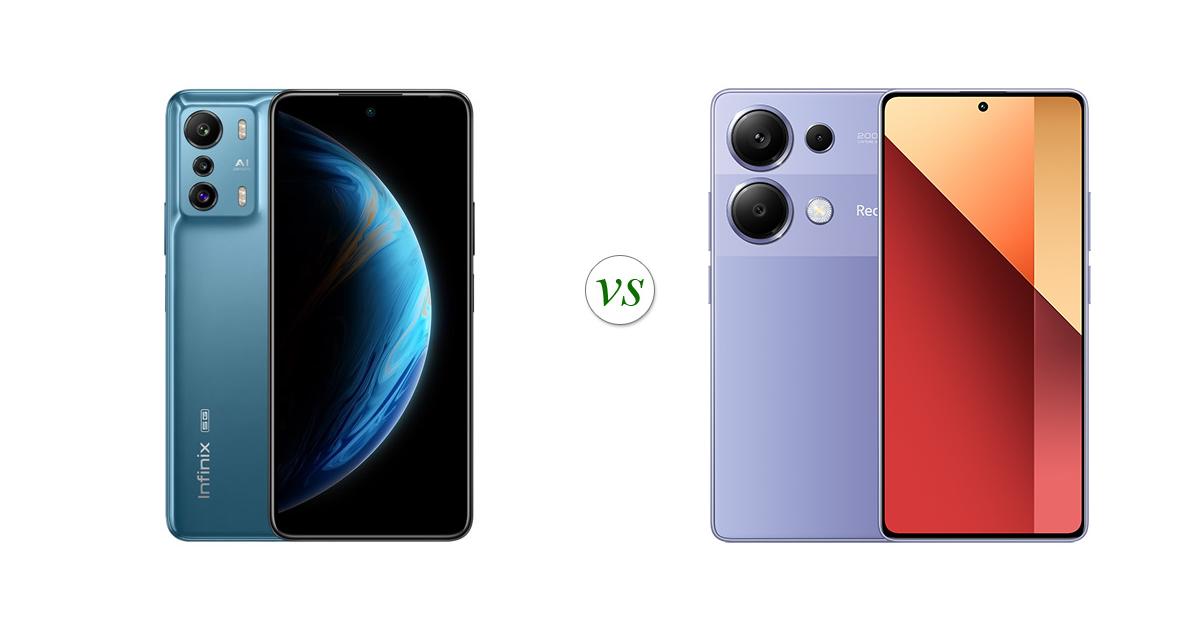 Infinix Zero 5G vs Redmi Note 13 Pro: Side by Side Specs Comparison
