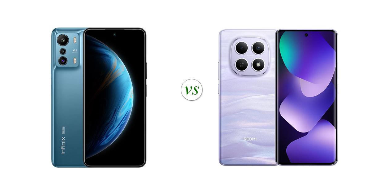 Infinix Zero 5G vs Redmi Note 15 5G: Side by Side Specs Comparison