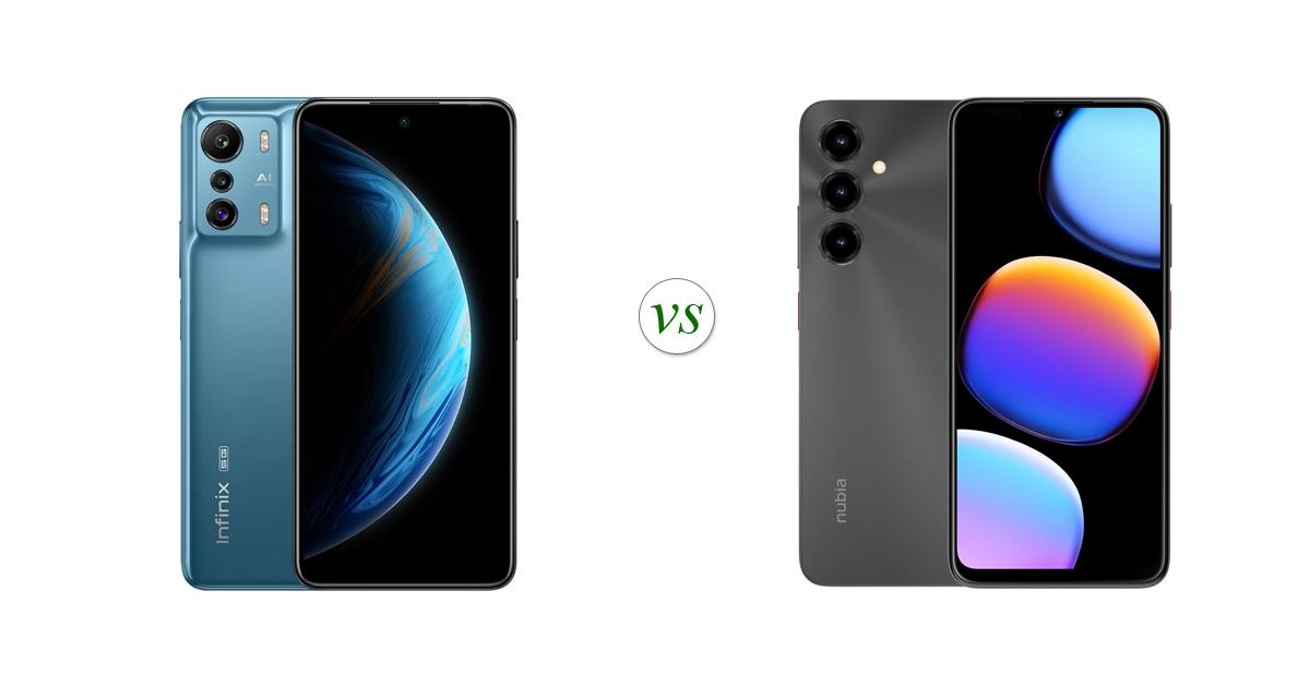 Infinix Zero 5G vs NUBIA V80 Max: Side by Side Specs Comparison