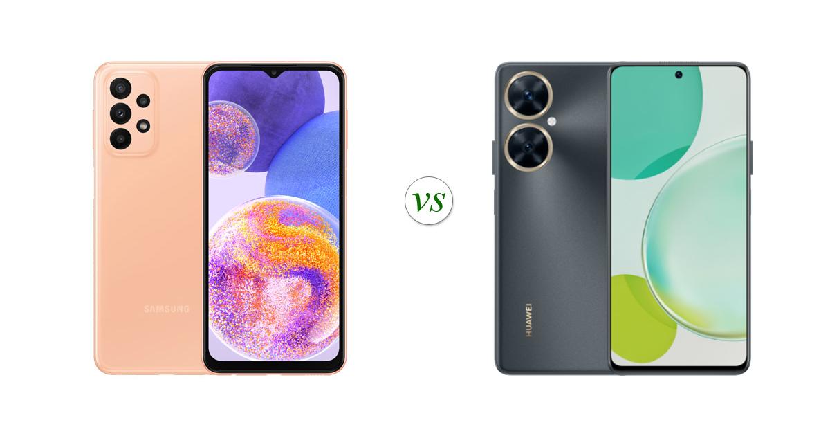 Samsung Galaxy A23 Vs Huawei Nova 11i Side By Side Specs Comparison