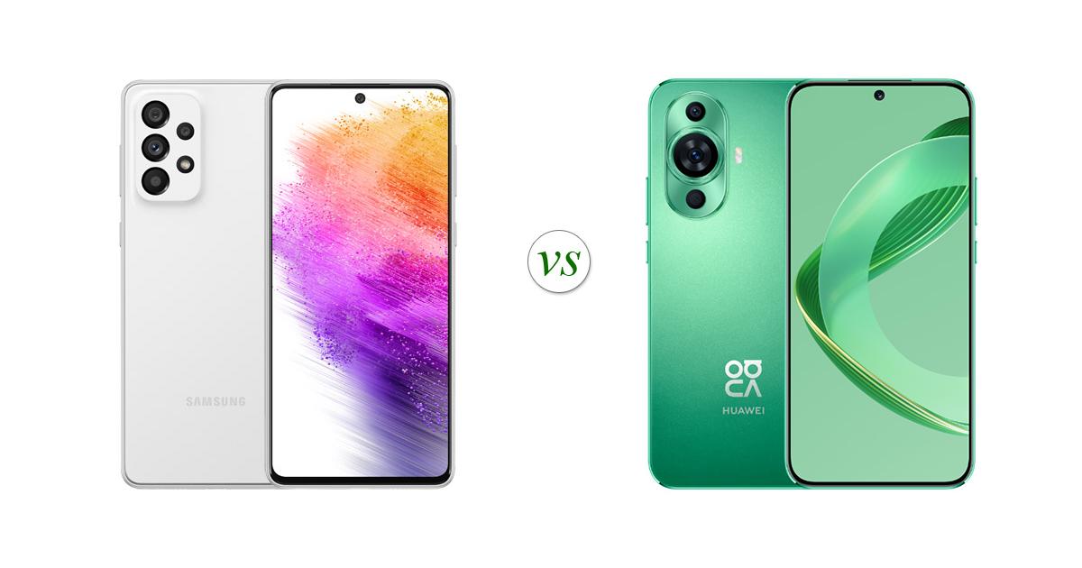 Samsung Galaxy A73 5G vs HUAWEI nova 11: Side by Side Specs Comparison