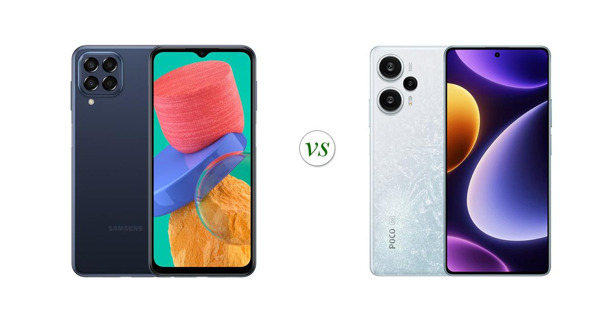 Samsung Galaxy M33 5G vs POCO F5: Side by Side Specs Comparison