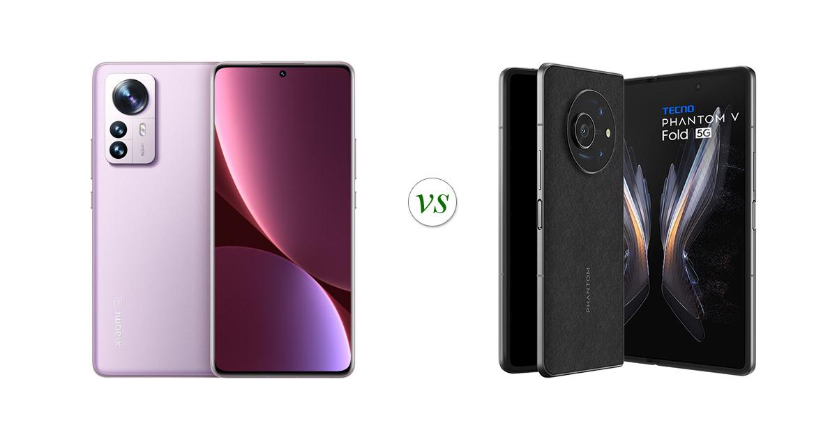 Xiaomi 12 Pro vs TECNO PHANTOM V Fold: Side by Side Specs Comparison