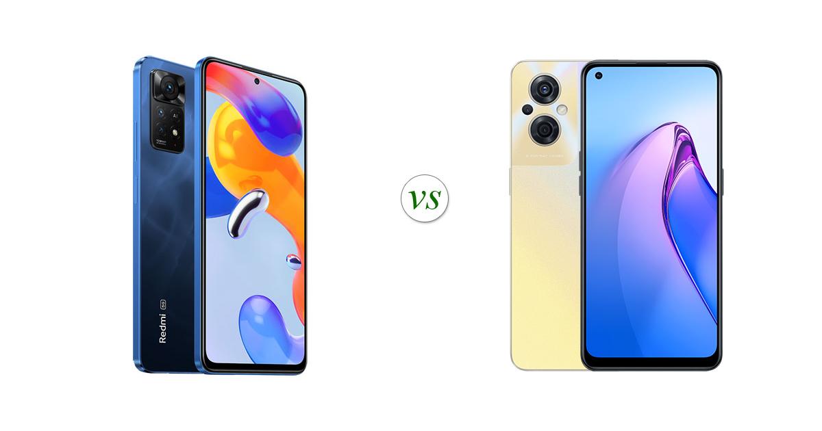 Xiaomi Redmi Note 11 Pro 5G vs OPPO Reno8 Z 5G: Side by Side Specs ...