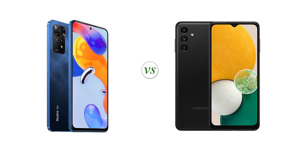 Xiaomi Redmi Note 11 Pro 5G vs Samsung Galaxy A13 5G: Side by Side ...