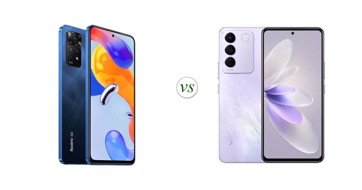 Xiaomi Redmi Note 11 Pro 5G vs vivo V27e: Side by Side Specs Comparison