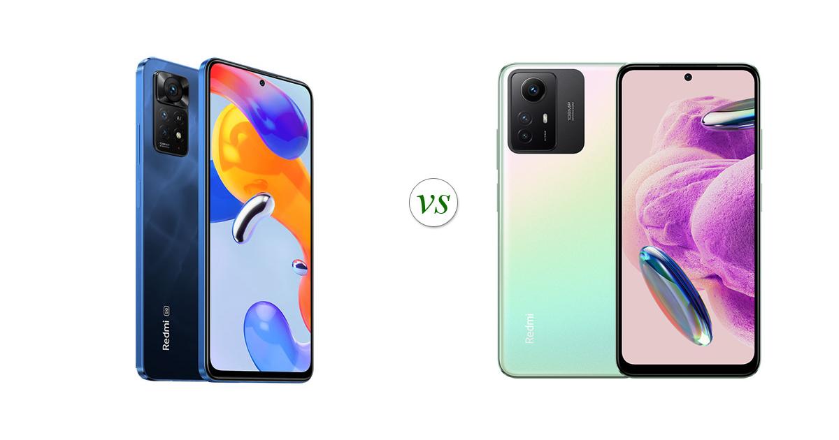Xiaomi Redmi Note 11 Pro 5G vs Xiaomi Redmi Note 12S: Side by Side ...