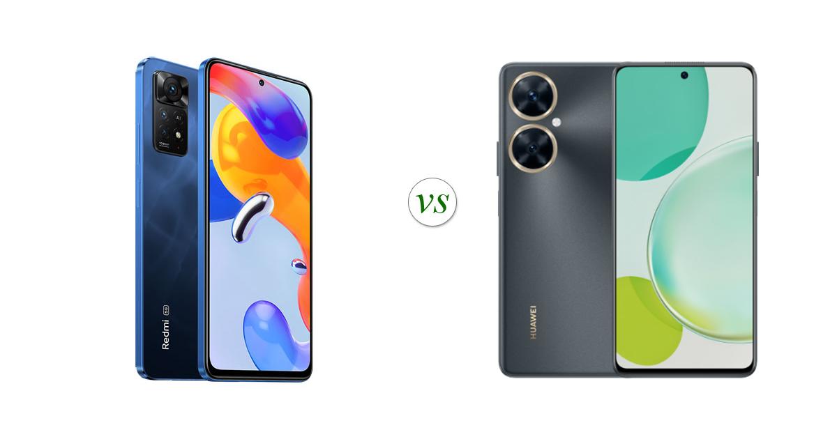 Xiaomi Redmi Note 11 Pro 5G vs HUAWEI nova 11i: Side by Side Specs ...