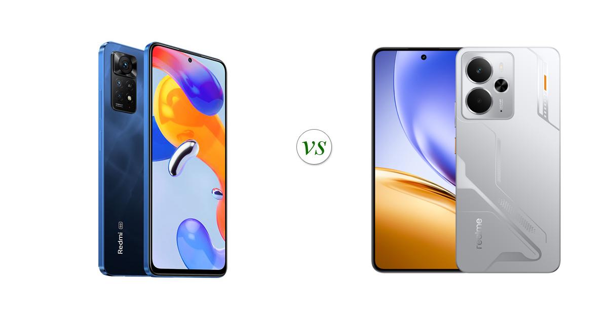 Xiaomi Redmi Note 11 Pro 5G vs realme 14 5G: Side by Side Specs Comparison