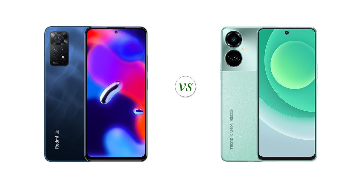 Xiaomi Redmi Note 11 Pro+ 5G vs TECNO Camon 19 Pro 5G: Side by Side ...