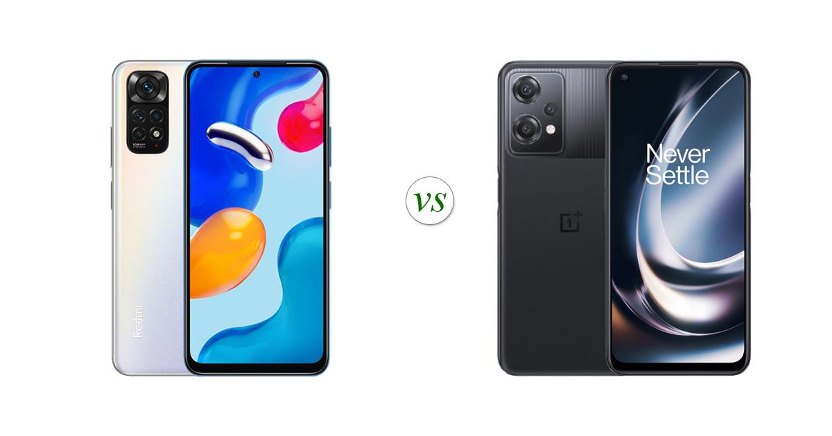Xiaomi Redmi Note 11s vs OnePlus Nord CE 2 Lite: Side by Side Specs ...