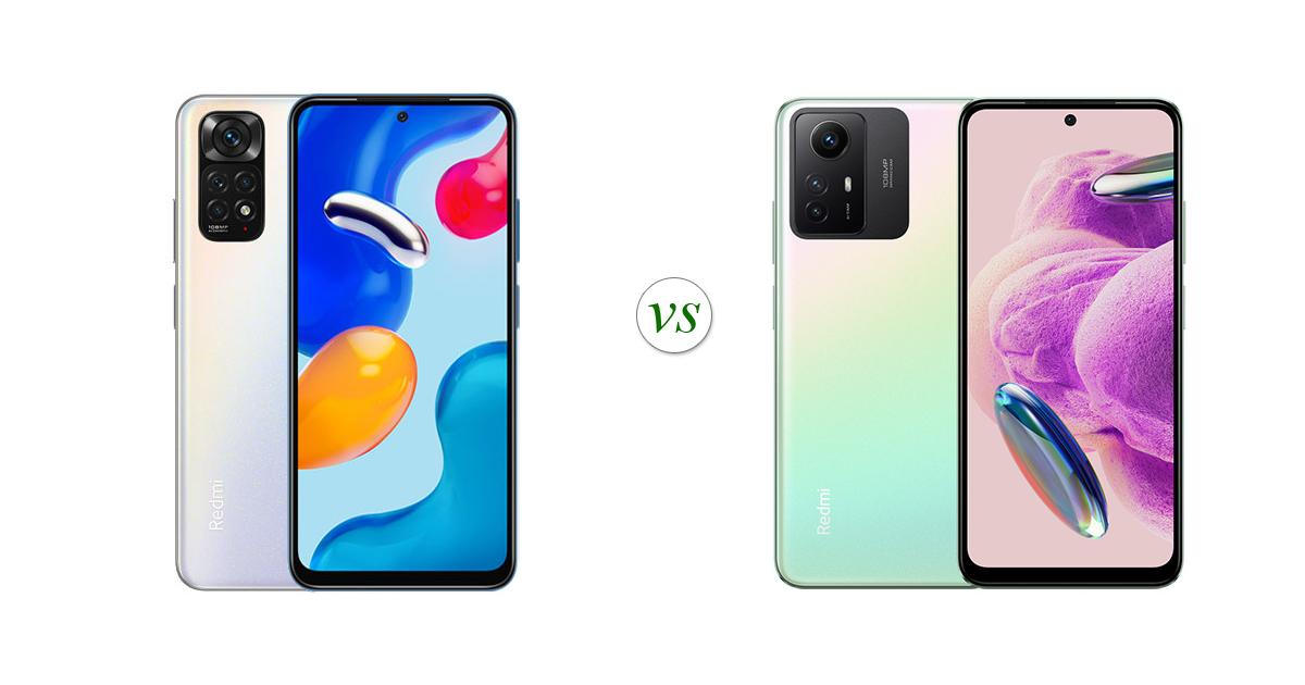 Xiaomi Redmi Note 11s vs Xiaomi Redmi Note 12S: Side by Side Specs ...
