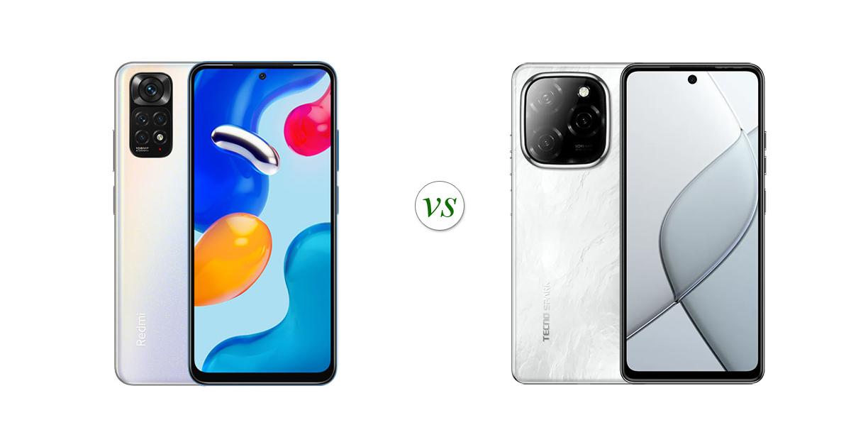 Xiaomi Redmi Note 11s vs TECNO SPARK 20 Pro 5G: Side by Side Specs Comparison