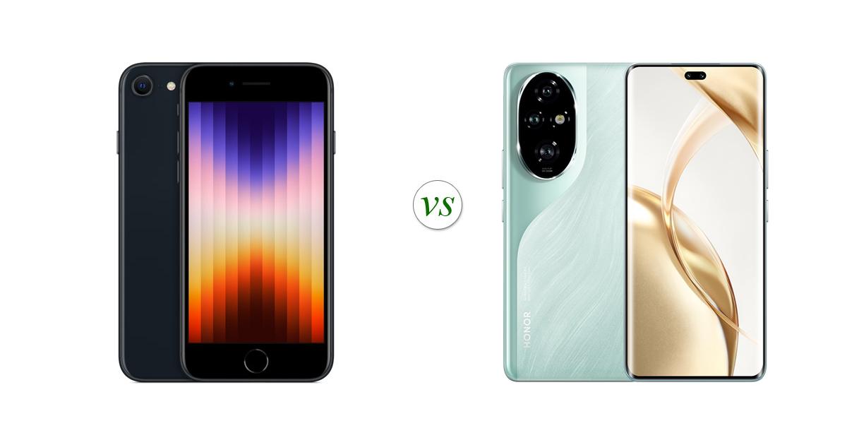 Apple iPhone SE (3rd gen) vs HONOR 200 Pro: Side by Side Specs Comparison