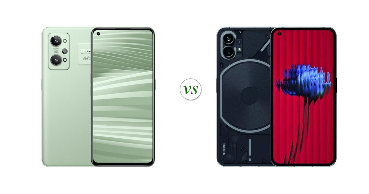 realme GT 2 Pro vs Nothing Phone (1): Side by Side Specs Comparison