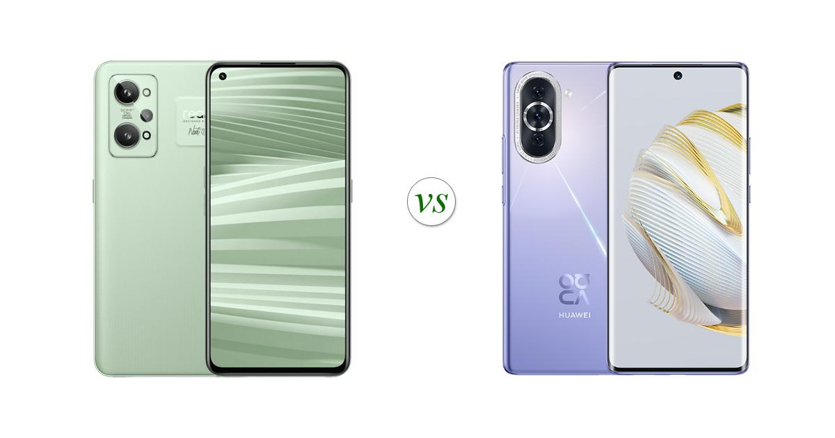 realme GT 2 Pro vs Huawei nova 10: Side by Side Specs Comparison