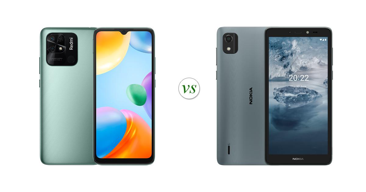 Xiaomi Redmi 10C vs Nokia C2 2nd Edition: Side by Side Specs Comparison