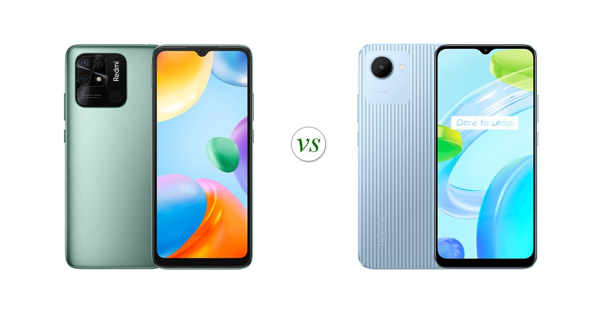 Xiaomi Redmi 10C vs realme C30: Side by Side Specs Comparison