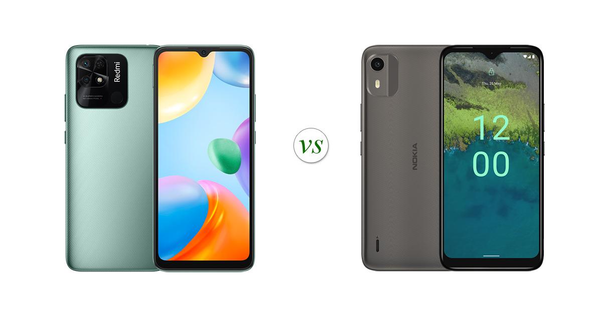 Xiaomi Redmi 10C vs NOKIA C12: Side by Side Specs Comparison