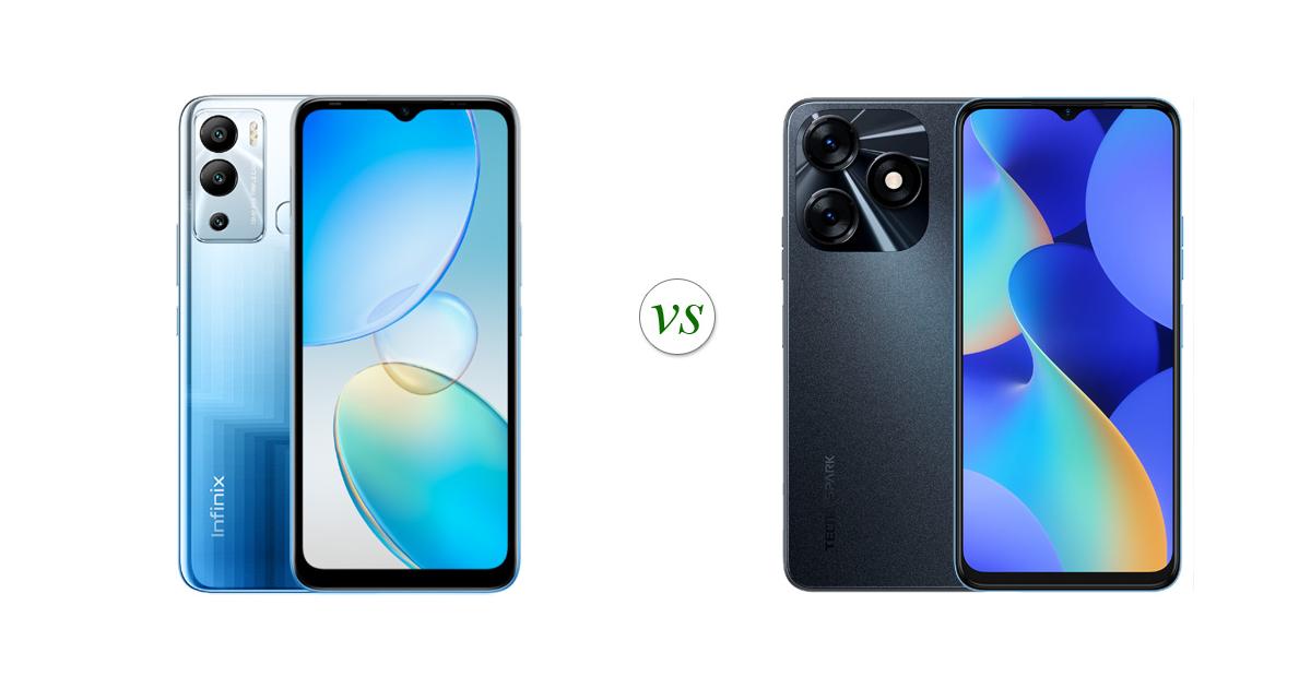 Infinix Hot 12i vs TECNO Spark 10: Side by Side Specs Comparison