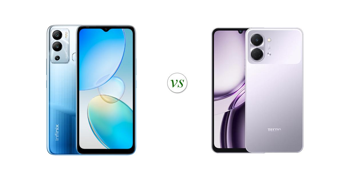 Infinix Hot 12i vs TECNO SPARK Go 3: Side by Side Specs Comparison