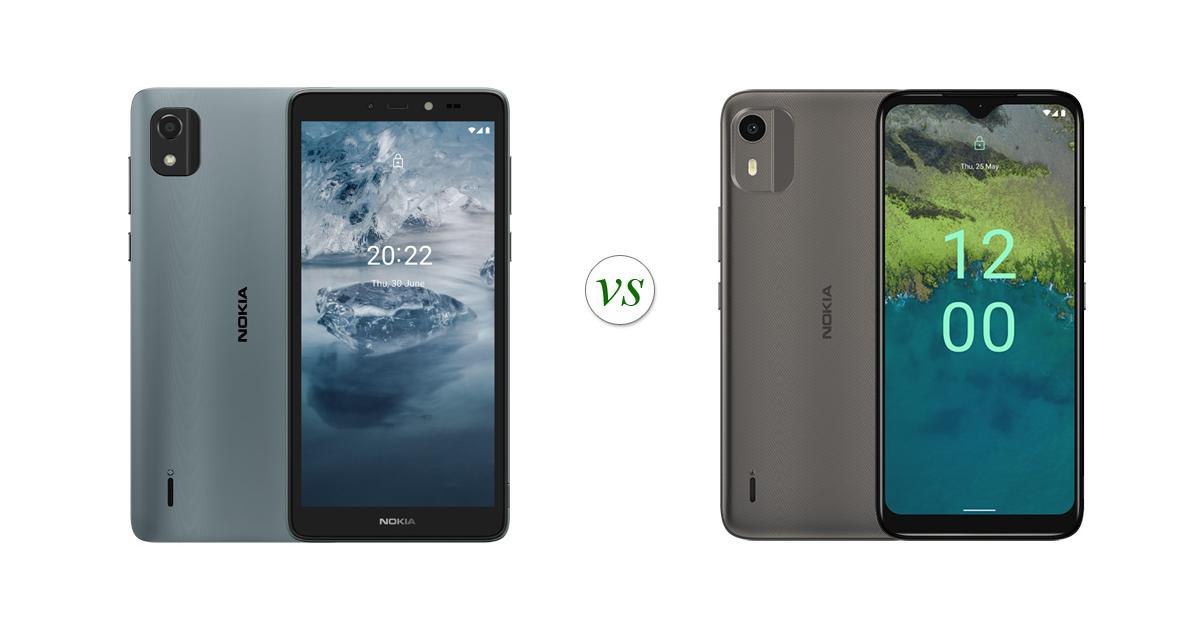 Nokia C2 2nd Edition vs NOKIA C12: Side by Side Specs Comparison