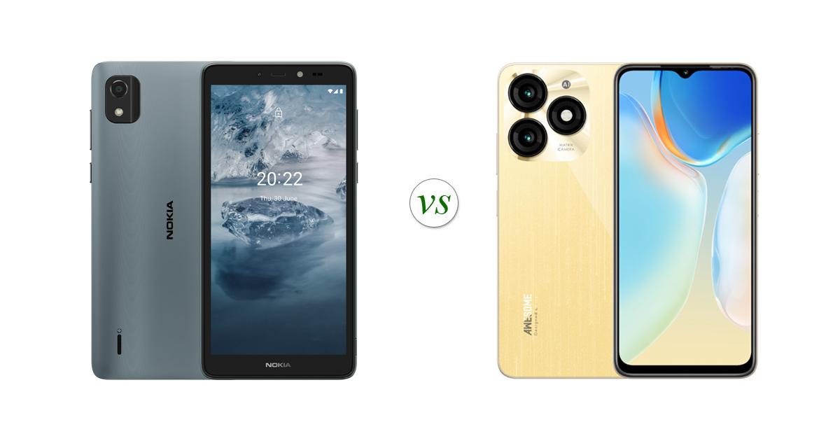 Nokia C2 2nd Edition vs itel A70: Side by Side Specs Comparison