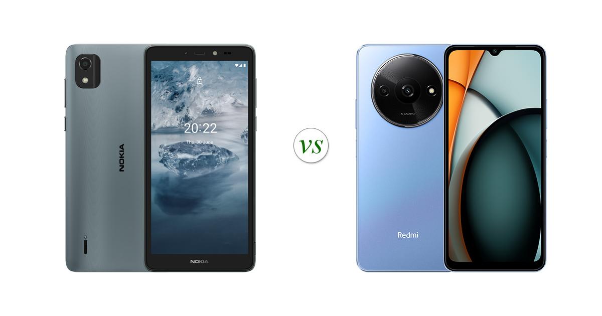 Nokia C2 2nd Edition vs Redmi A3: Side by Side Specs Comparison