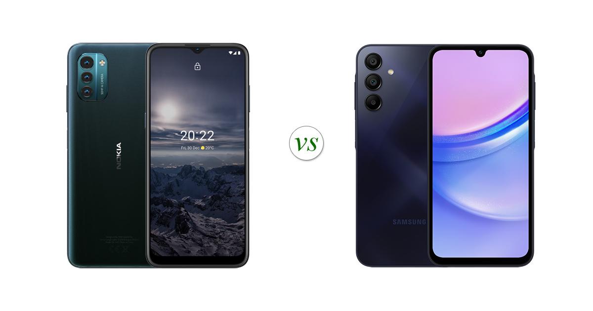 Nokia G21 vs Samsung Galaxy A15: Side by Side Specs Comparison