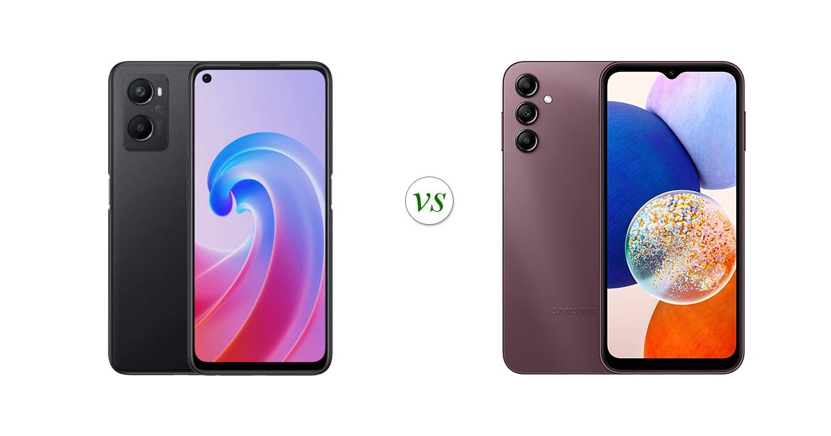 OPPO A96 vs Samsung Galaxy A14 5G: Side by Side Specs Comparison