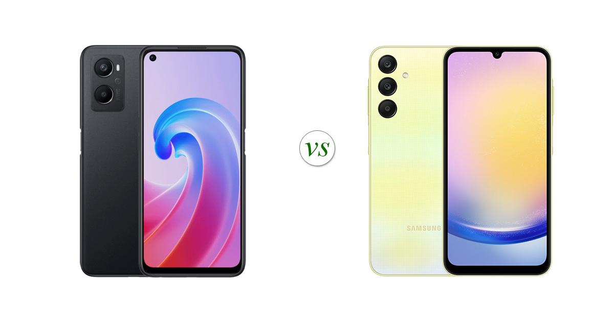 OPPO A96 vs Samsung Galaxy A25 5G: Side by Side Specs Comparison