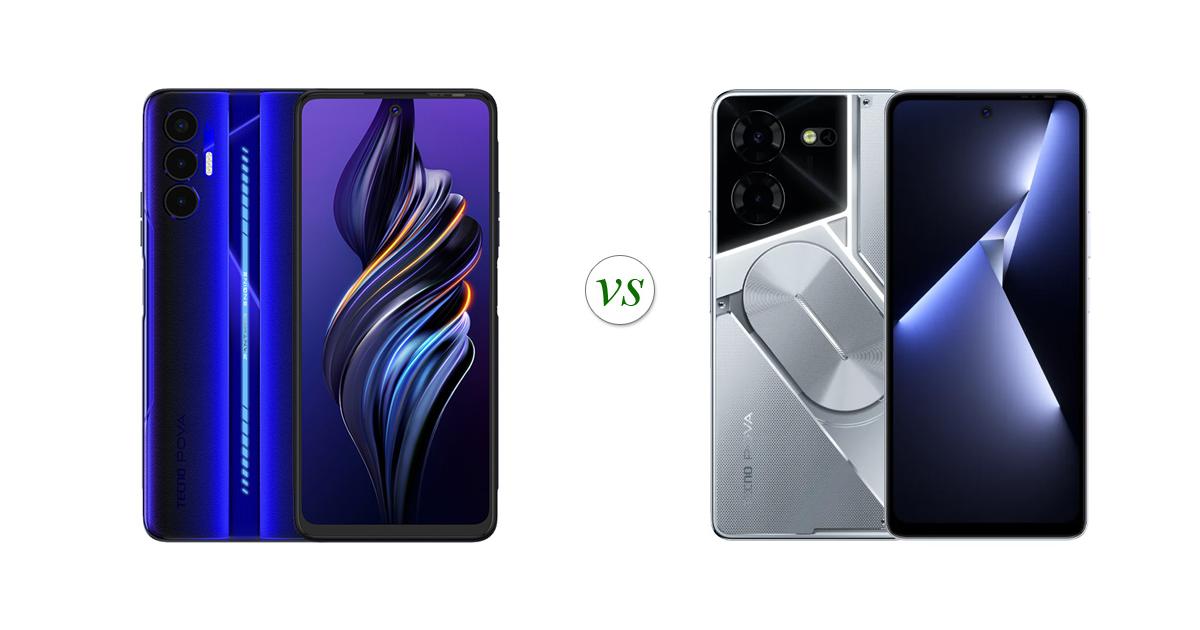 TECNO POVA 3 vs TECNO POVA 5 Pro 5G: Side by Side Specs Comparison