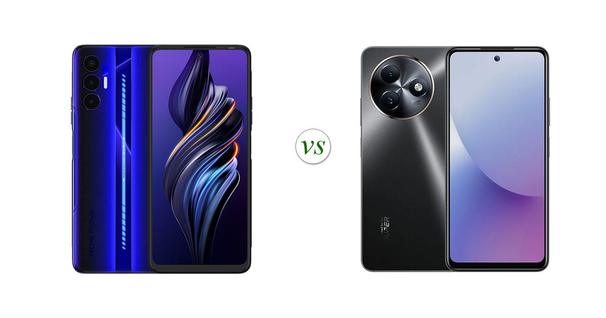 TECNO POVA 3 vs itel S24: Side by Side Specs Comparison