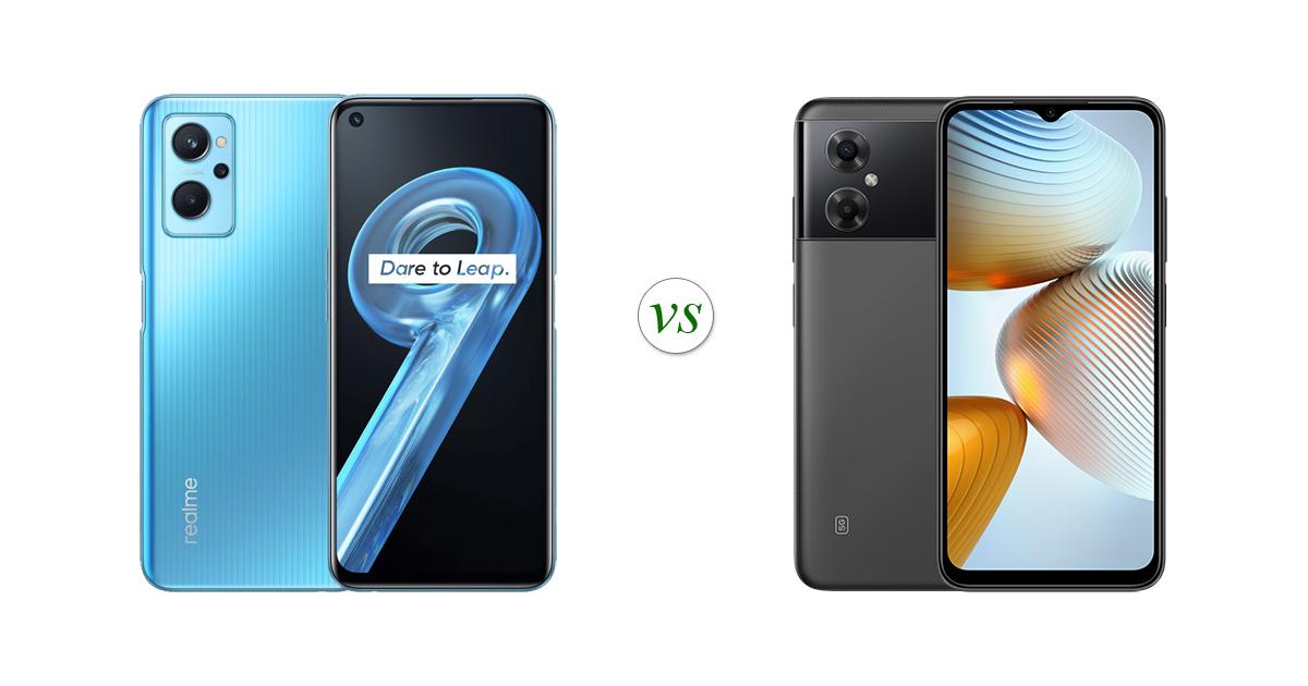 realme 9i vs POCO M4 5G: Side by Side Specs Comparison