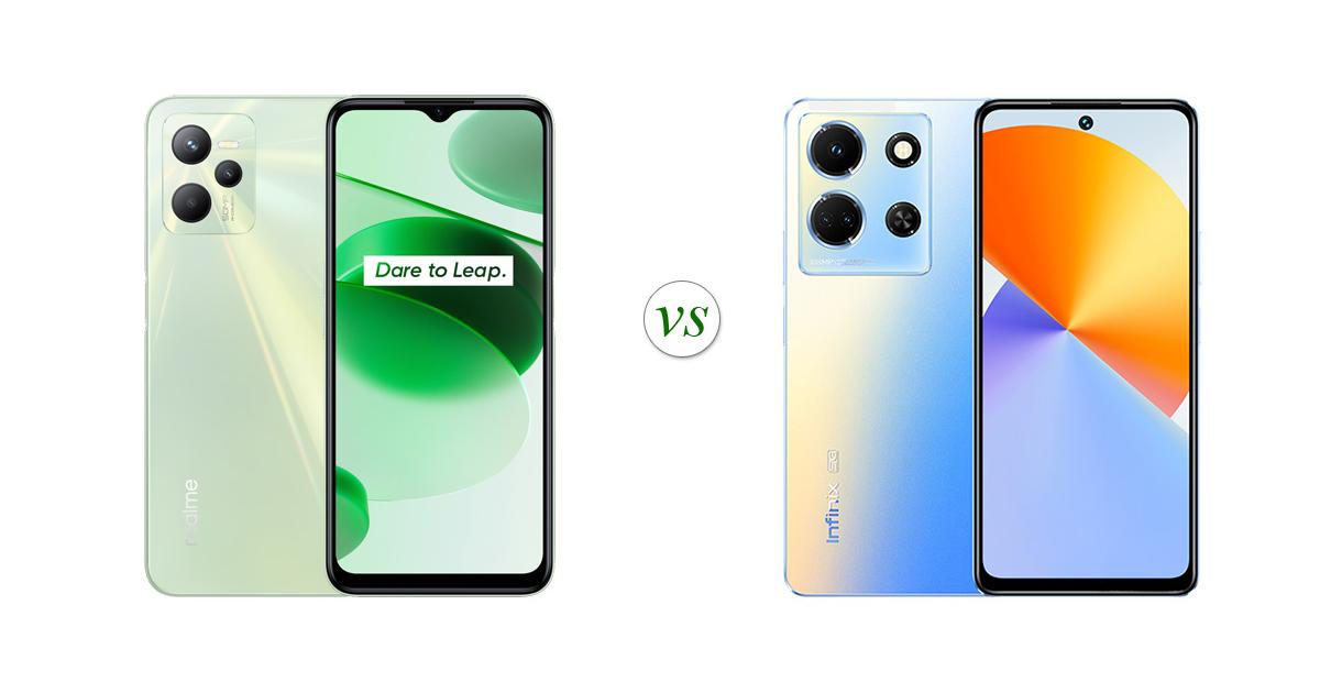 realme C35 vs Infinix NOTE 30 5G: Side by Side Specs Comparison