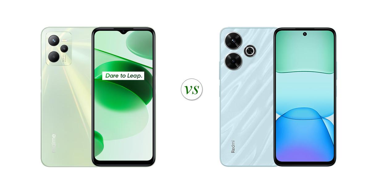 realme C35 vs Redmi 13: Side by Side Specs Comparison