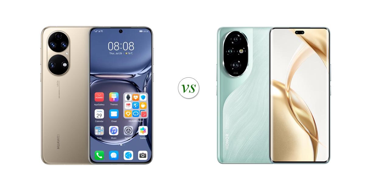 Huawei P50 vs HONOR 200 Pro: Side by Side Specs Comparison