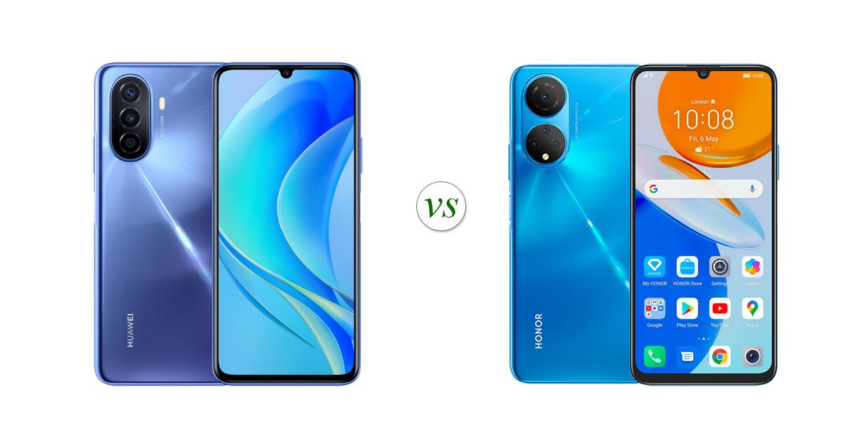 Huawei nova Y70 vs HONOR X7: Side by Side Specs Comparison