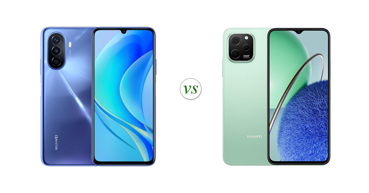 Huawei nova Y70 vs Huawei nova Y61: Side by Side Specs Comparison