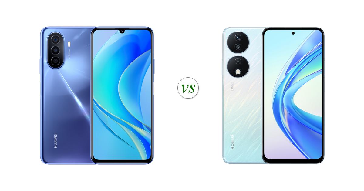 Huawei nova Y70 vs HONOR X7b: Side by Side Specs Comparison