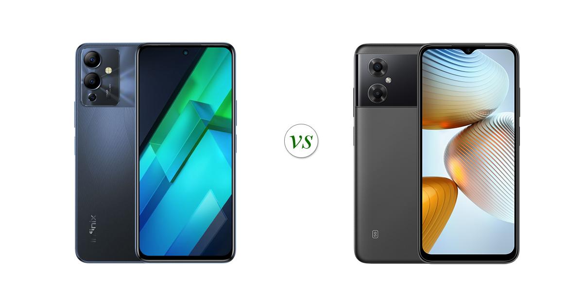Infinix Note 12 vs POCO M4 5G: Side by Side Specs Comparison