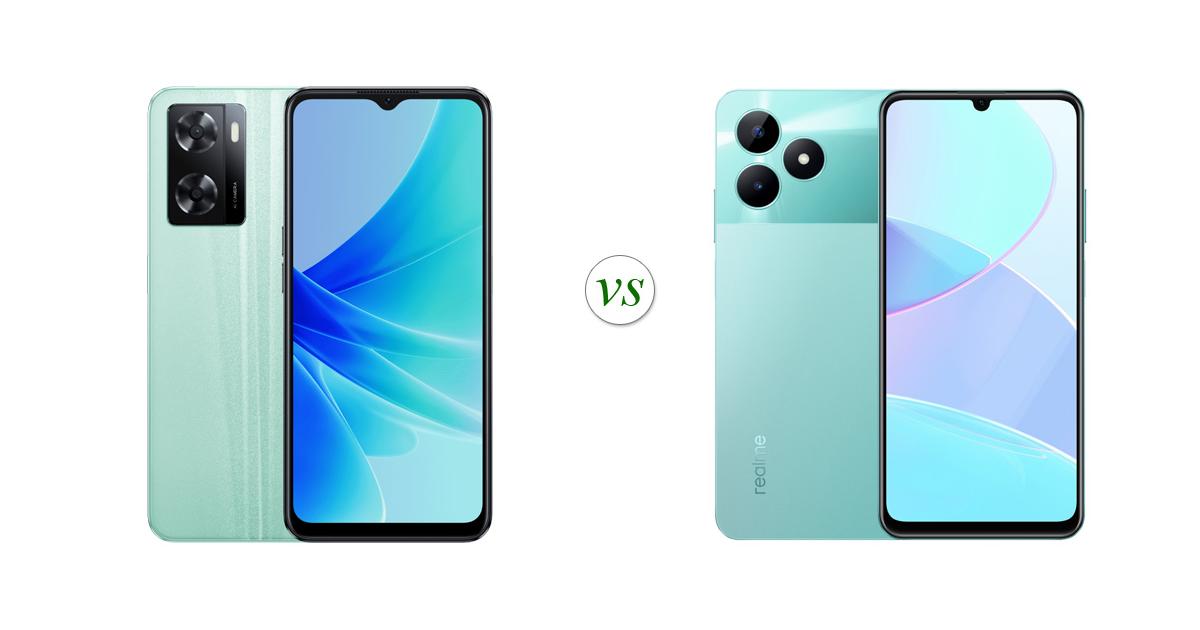 OPPO A57 2022 vs realme C51: Side by Side Specs Comparison