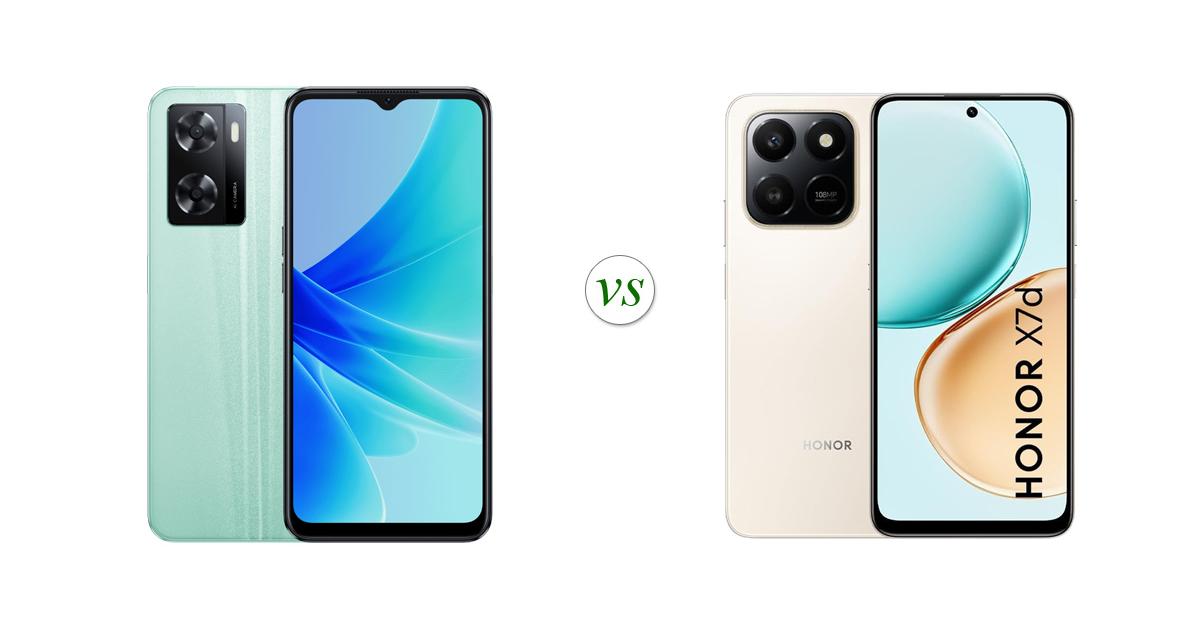 OPPO A57 2022 vs HONOR X7d: Side by Side Specs Comparison