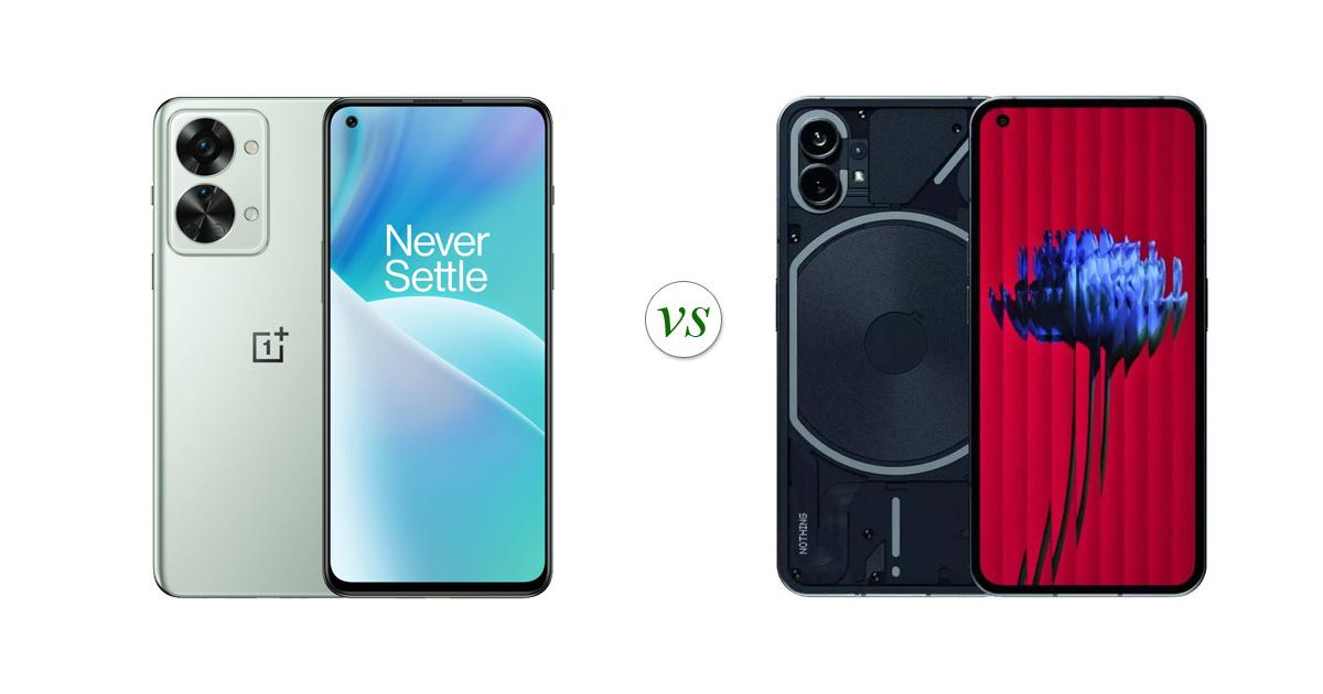 OnePlus Nord 2T vs Nothing Phone (1): Side by Side Specs Comparison