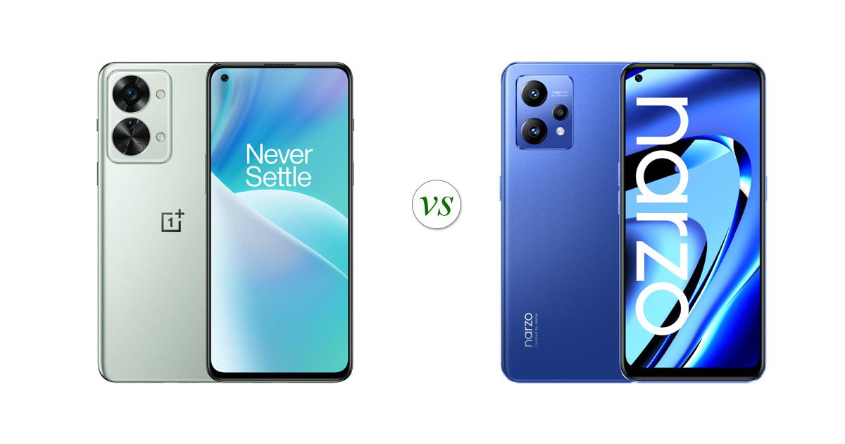 OnePlus Nord 2T vs narzo 50 Pro 5G: Side by Side Specs Comparison