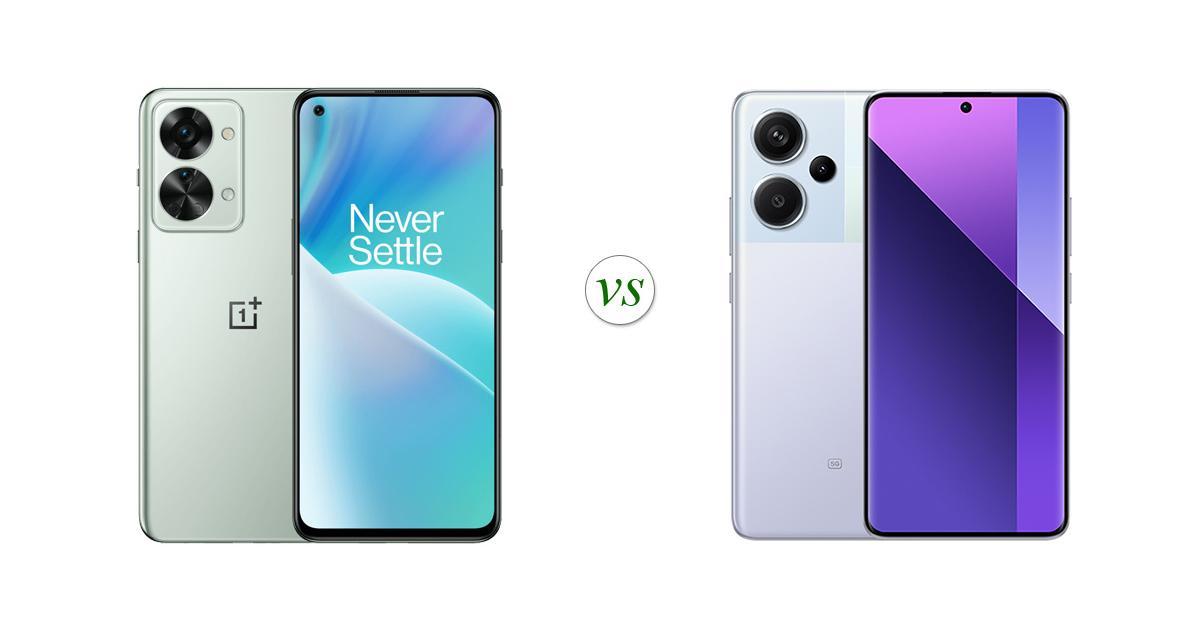 OnePlus Nord 2T vs Redmi Note 13 Pro+ 5G: Side by Side Specs Comparison