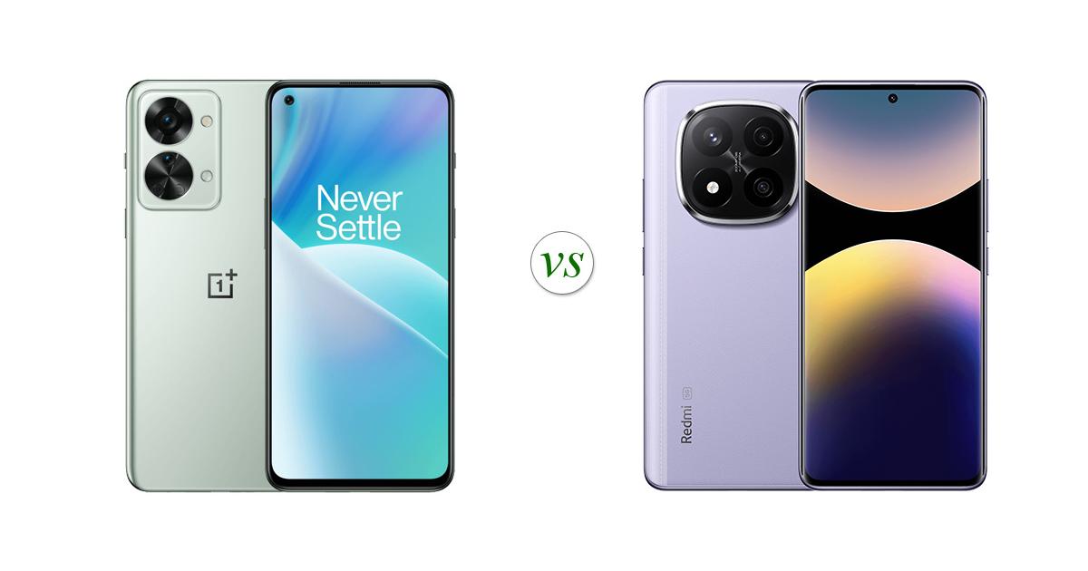 OnePlus Nord 2T vs Redmi Note 14 Pro+ 5G: Side by Side Specs Comparison