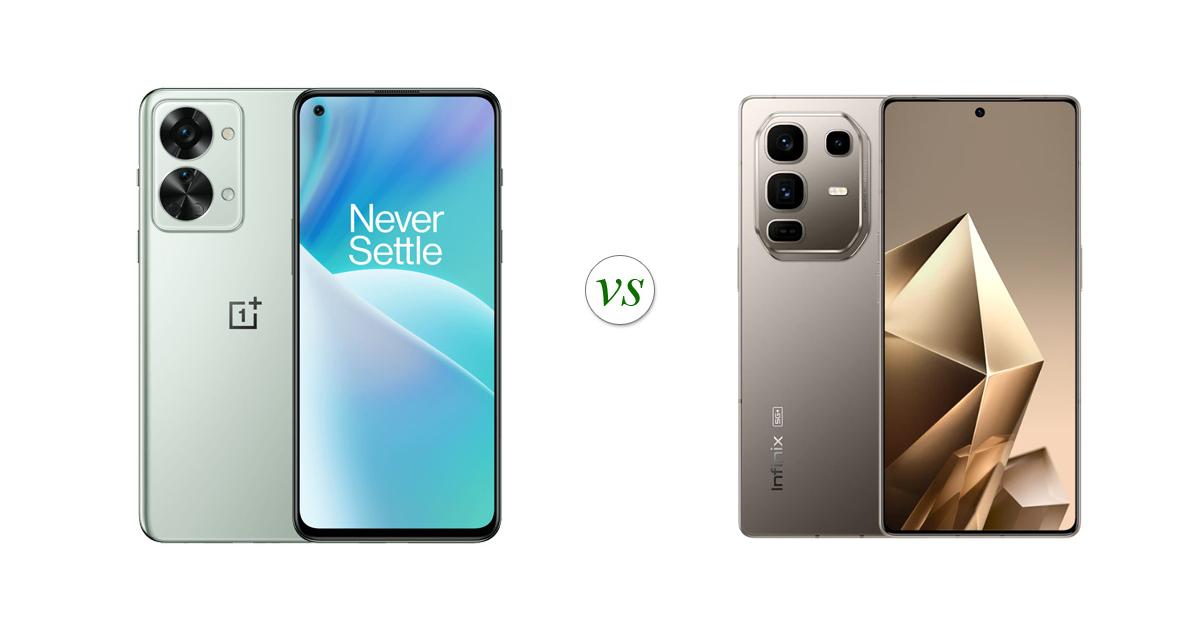 OnePlus Nord 2T vs Infinix NOTE 50 Pro+ 5G: Side by Side Specs Comparison