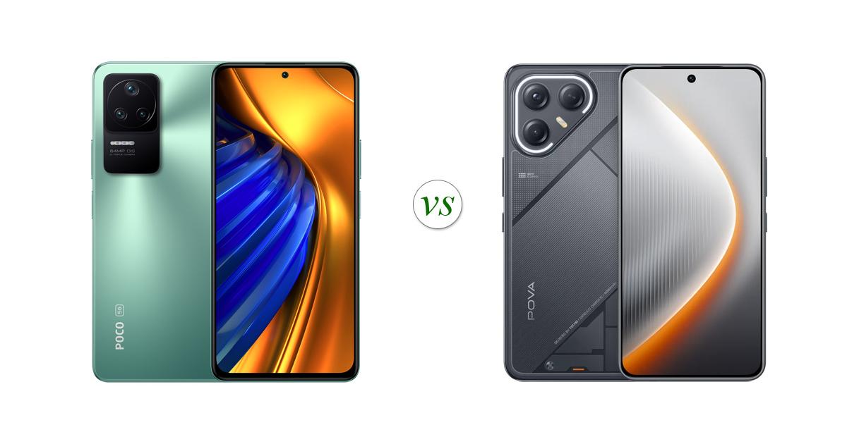 POCO F4 vs TECNO POVA 7 Ultra 5G: Side by Side Specs Comparison